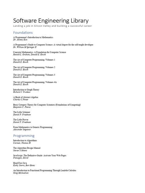 Software Engineering Library Pdf Computer Programming Functional Programming
