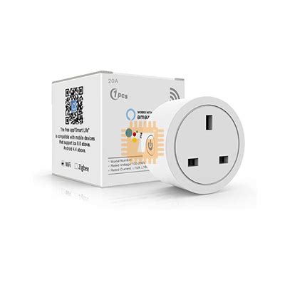 TA TUYA WIFI Smart Power Socket With Power Monitoring Voice Control Timer UK Plug A