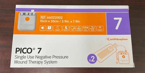 New SMITH NEPHEW New PICO Single Use Negative Pressure Wound Therapy System Box Of In