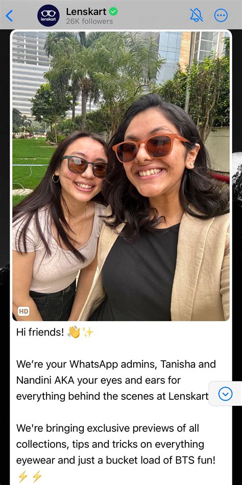 Socialmedia Lenskart Whatsapp Content Community Admin