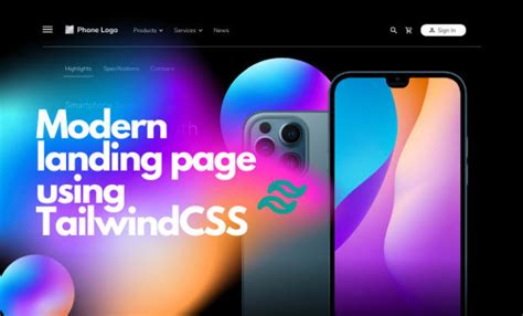 design and develop a creative landing page using tailwindcss by soufianelc fiverr