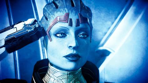 Download Powerful And Enigmatic Samara From Mass Effect Wallpaper