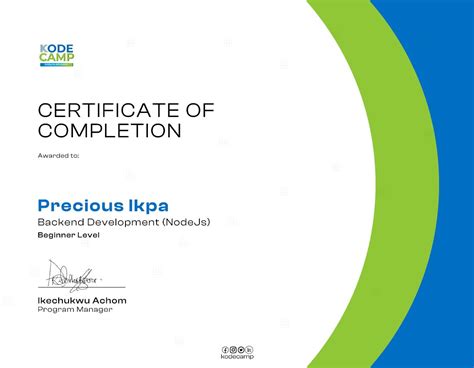 Ikpa Precious On Linkedin Nodejs Kodecamp