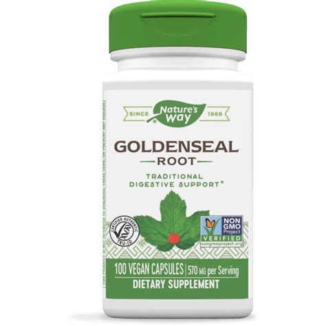 Natures Way Goldenseal Root 100 Capsules Micronutratech At Rs 4649