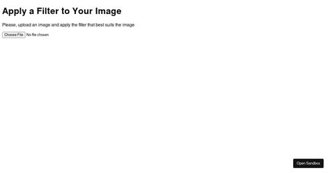 Blog How To Filter An Image In Javascript Demo Forked Codesandbox