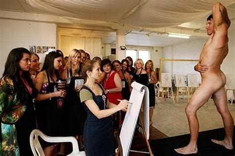 นายแบบ นางแบบภาพเขยนนด