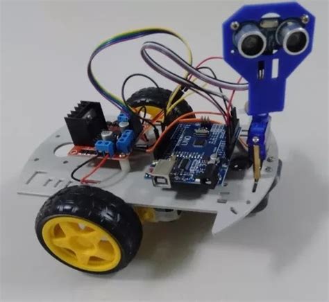 Sala De Eletrônica Carro 2wd Arduino 3d
