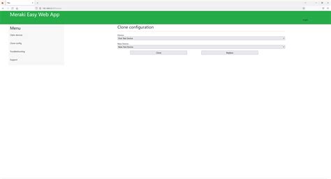 Meraki Easy Web App Devpost