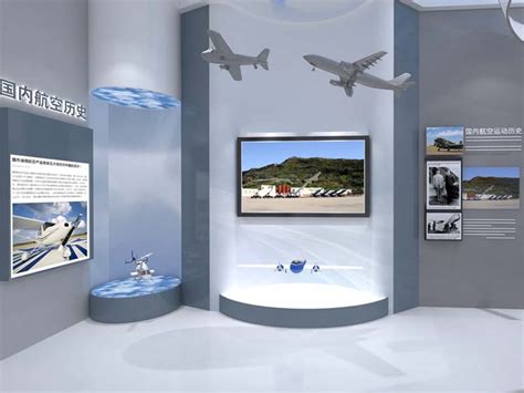 通航科普展示馆——航空展厅设计装修