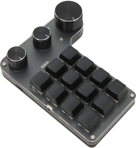 Gaming Keypad Mini 12 Keys Macro Keyboard Multifunction Diy One Handed