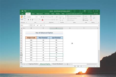Quick Ways To Unlock Grayed Out Menus In Excel
