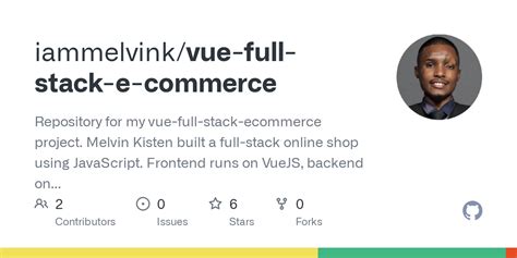 GitHub Iammelvink Vue Full Stack E Commerce Repository For My Vue Full Stack Ecommerce