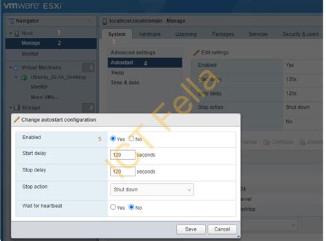 How To Configure Virtual Machine Autostart In VMware ESXi ICT Fella