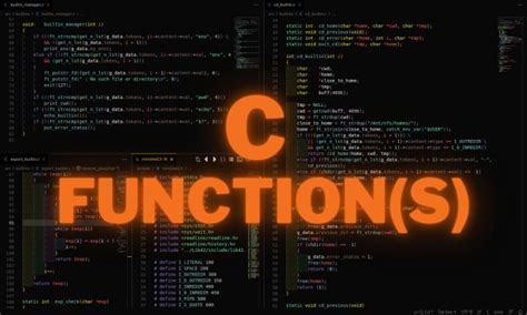 Do Your C Function By Flcarval Fiverr