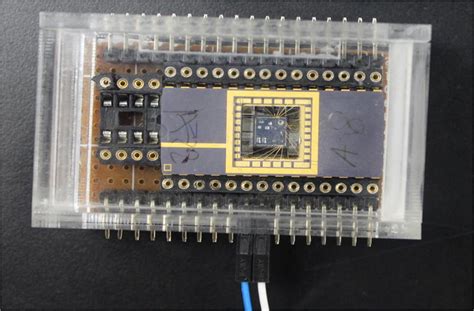 The Dual Inline Package Dip Placed Into Jig Download Scientific Diagram