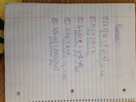 Unit 6 Properties And Algebraic Expressions 6th Grade Mathmrs Phillips