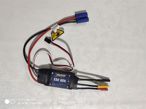 בקר Fms Predator Esc 60a Ec5 Con טיסנים מכוניות על שלט רחפנים