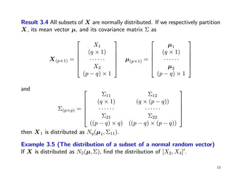 Multivariate Normal Distribution Pdf