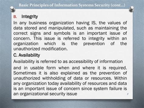 Security And Control Of Information System Management Information System Pptx