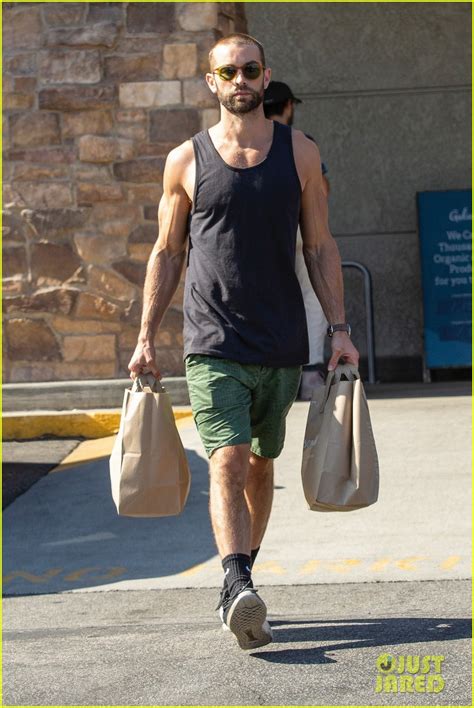 Chace Crawford Shows Off His Muscular Physique While Shopping In Los