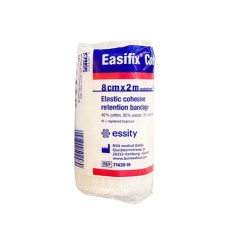 Easifix Cohesive ผ้ายึดวัสดุปิดแผล ขนาด 8 ซม X 4 ม