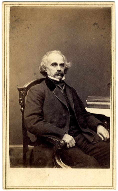 At Auction Rare Photograph Of Author Hawthorne