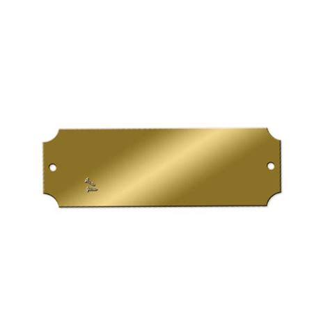 Blank Engraving Brass Plates