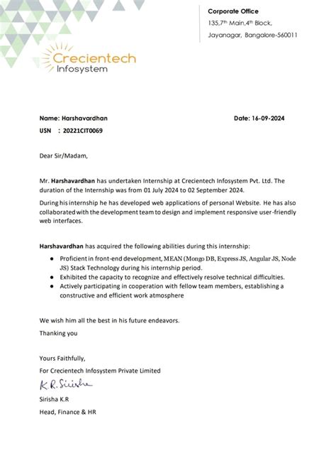 Harshavardhan On Linkedin Internship Webdevelopment Meanstack Teamwork Milestone