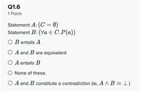 Q Set Of Counter Examples Points In This Group Of Chegg Com