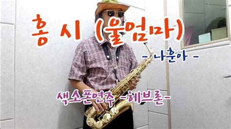 홍시 울엄마 나훈아영탁 헤브론 색소폰연주 가요 169 Youtube