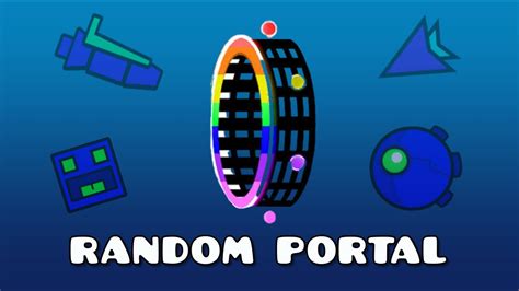 I Created A Random Portal In Geometry Dash Youtube