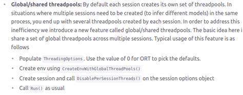 Performance Slowdown From Multiple Inference Sessions In Serial · Issue 17011 · Microsoft