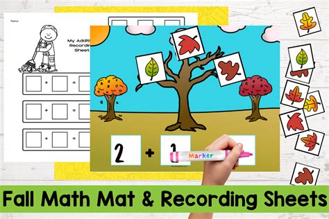 Add Subtract Multiply Divide Math Mats Graphic By Messybeautifulfun · Creative Fabrica