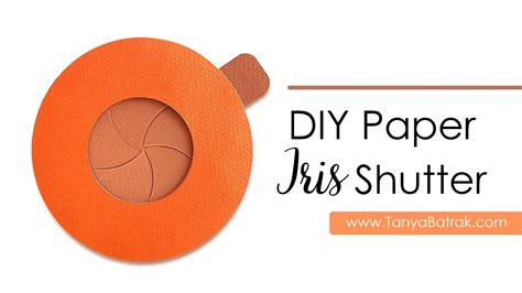 Diy Paper Iris Shutter Svg Cutting File And Printable Pdf Youtube