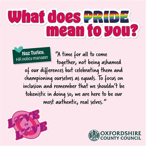 Oxfordshire County Council On Linkedin What Does Pride Mean To You Heres What It Means To Naz