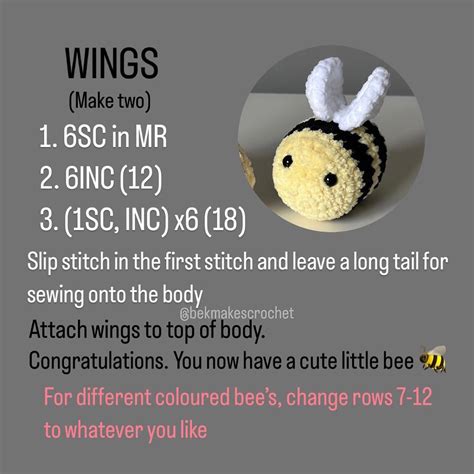 Free Pattern Easy Bee Sys