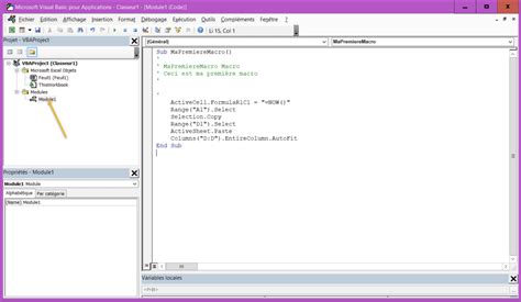 L Enregistreur De Macros EXCEL