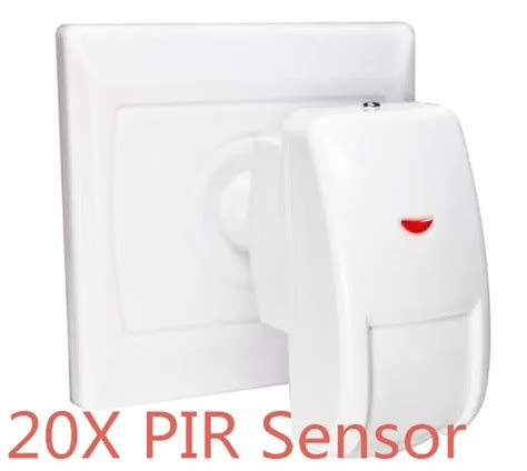 Pieces Wireless Pir Sensor Wired PIR Infrared Detector Motion Sensor For Alarm System No