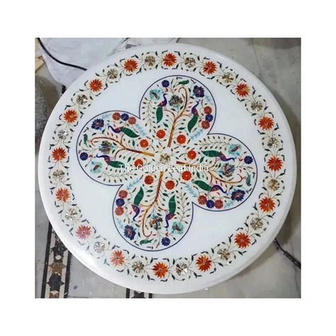 White Marble Table Surface Finishing Polished At Rs 37000 In Agra