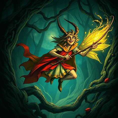 The Legend Of Robin Goodfellow The Trickster Fairy Of England Mythology Worldwide