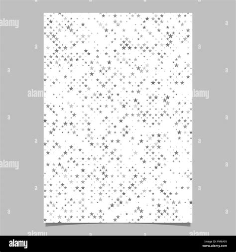 Star Pattern Brochure Template Vector Cover Background Stock Vector Image And Art Alamy