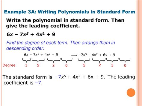 Ppt Introduction To Polynomials Powerpoint Presentation Free