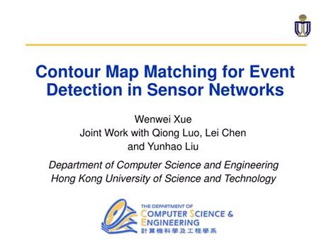 Ppt Contour Map Matching For Event Detection In Sensor Networks
