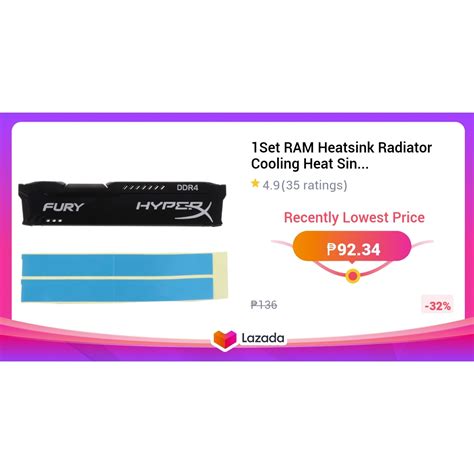 1set Ram Heatsink Radiator Cooling Heat Sink Cooler For Ddr2 Ddr3 Ddr4