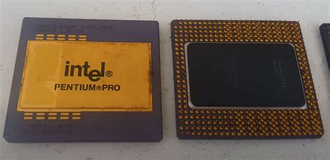 Gold Extraction Process What S Inside Intel Pentium Pro Processor Chip