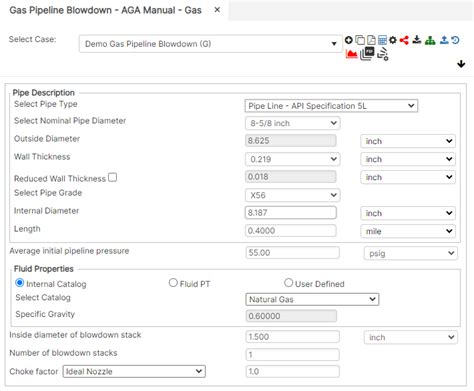 Gas Pipeline Blowdown Aga Manual Technical Toolboxes Knowledge Center