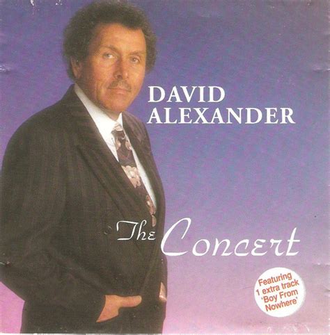 David Alexander The Concert Cd R9088020 Discogs