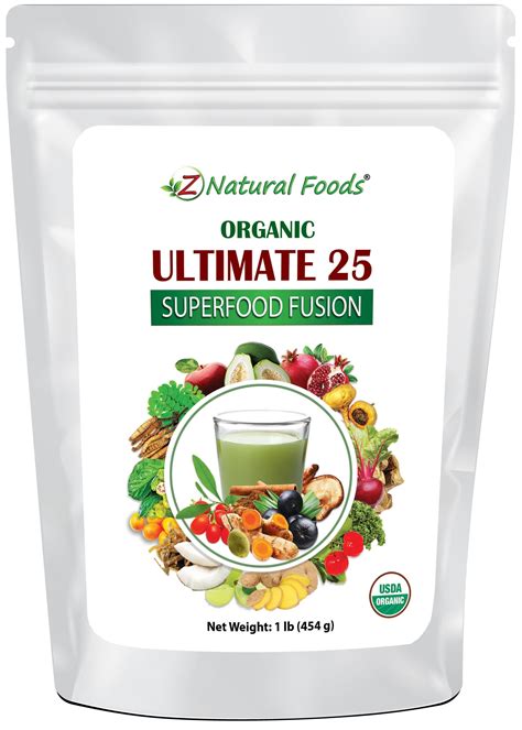 Ultimate 25 Superfood Fusion Organic Z Natural Foods Reviews On