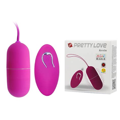 Pretty Love Remote Control 12 Speeds Vibrating Egg Wireless Femal