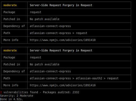 atlassian connect express ace vulnerability in deprecated dependency atlassian developer